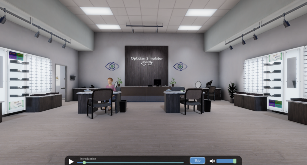 OTI Launches The Optician Simulator for Virtual Hands-On Training